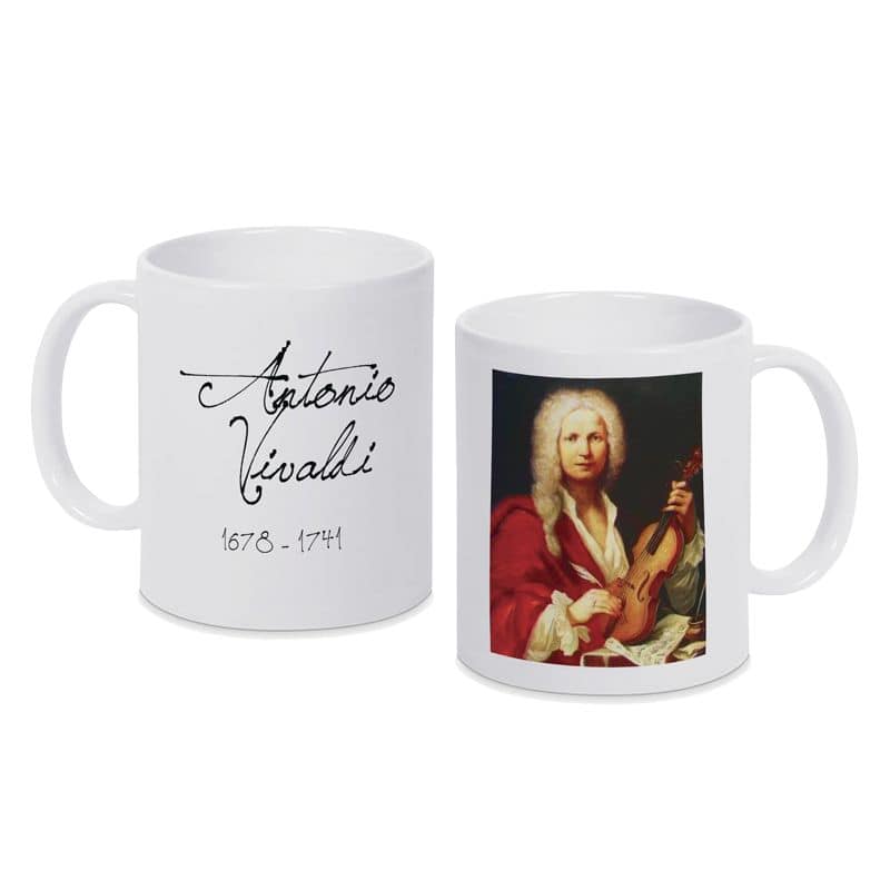 Mug BLANC Antonio Vivaldi