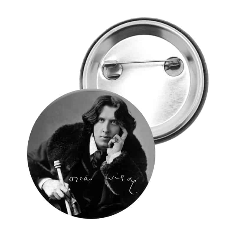 Badge Epingle Oscar Wilde
