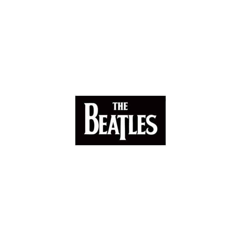 Stickers The Beatles white logo